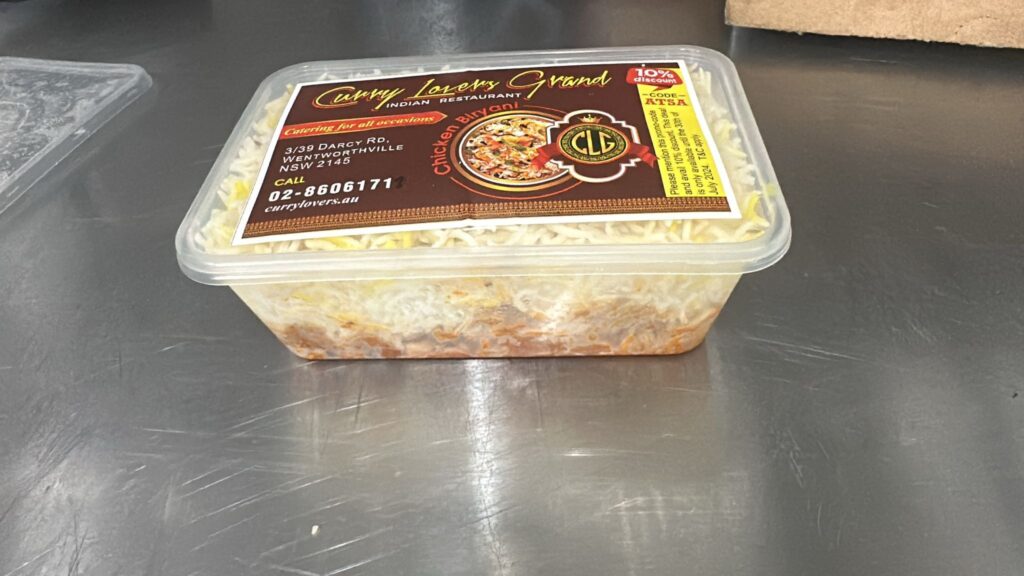 Biryani Boxes - Curry Lovers Westmead